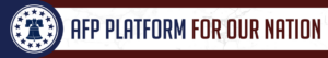 Our Platform – American Freedom Party